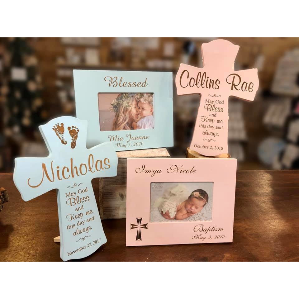 Baby Crosses – Etched In Time Engraving