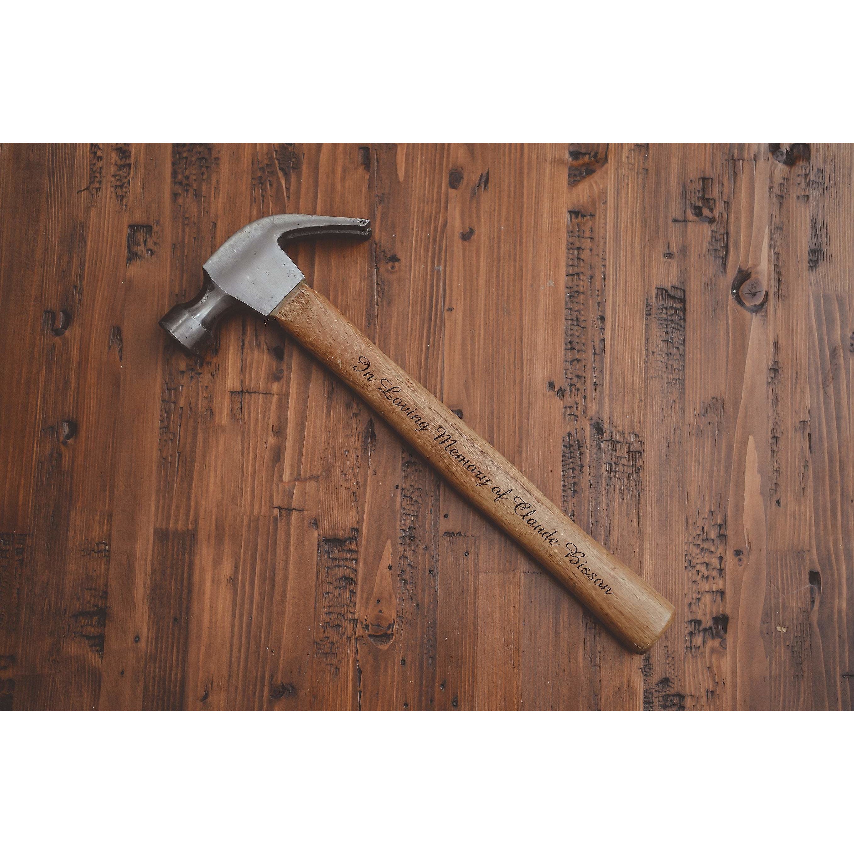 Memorial Hammer- Bereavement Gifts- Laser Engraved Hammer- Memorializi ...